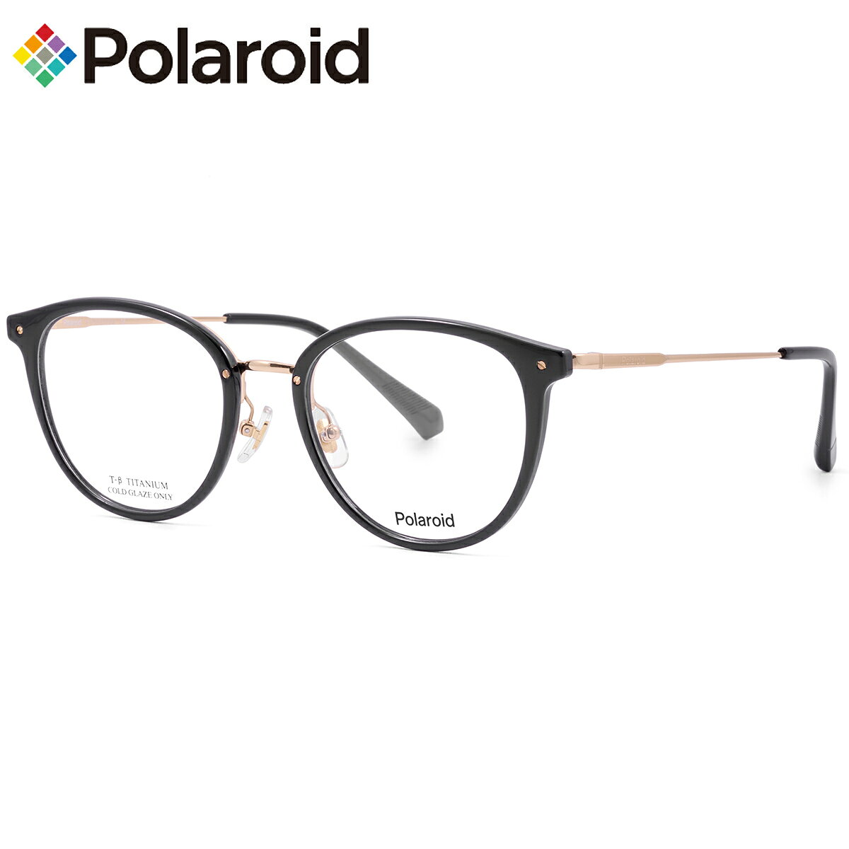 商品基本情報 商品カテゴリー：メガネ ブランド名：Polaroid (ポラロイド) 型番：PLDCN0242/F 807 フレームカラー：ブラック/ゴールド レンズカラー：-- 紫外線カット率：-- 可視光線透過率：-- 鼻パッド：あり レ...