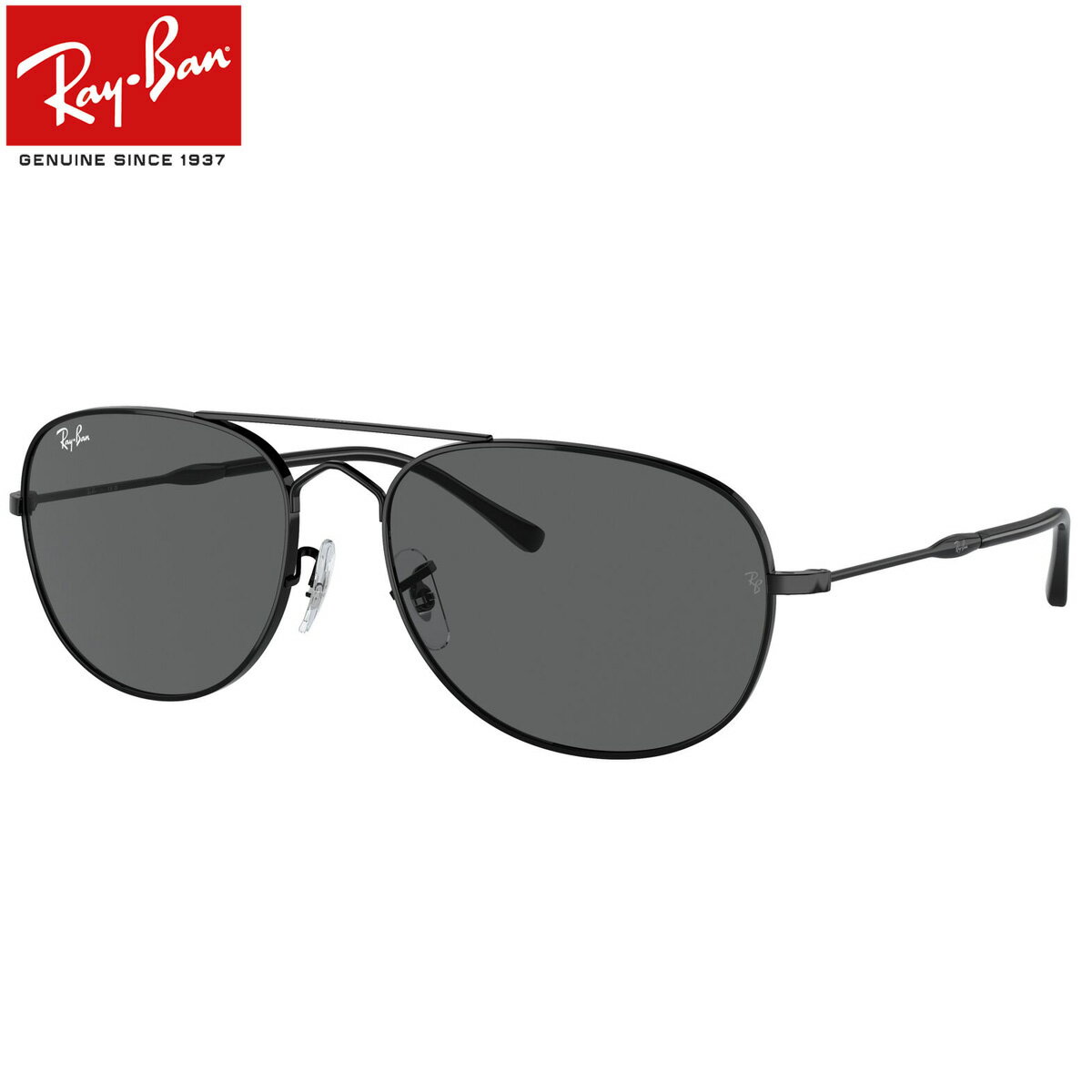 商品基本情報商品カテゴリー：サングラスブランド名：Ray-Ban (レイバン)型番：RB3735 002/B1 フレームカラー：ブラック レンズカラー：ダークグレー紫外線カット率：99%以上可視光線透過率：15.30%鼻パッド：ありレンズシ...