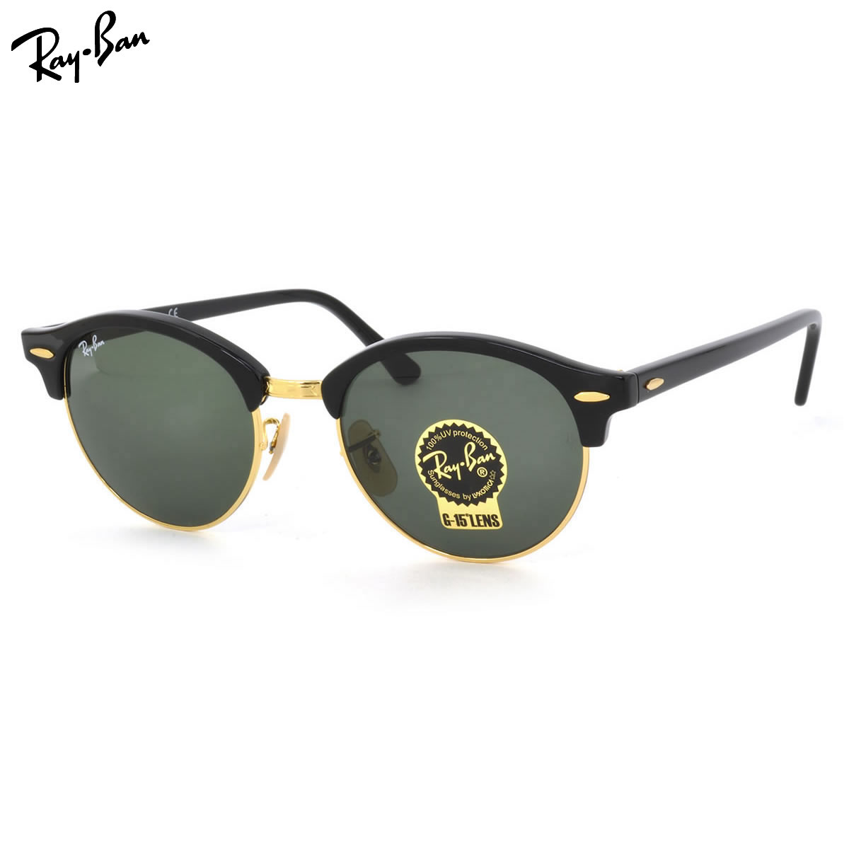 商品基本情報商品カテゴリー：サングラスブランド名：Ray-Ban (レイバン)型番：RB4246 901フレームカラー：ブラックレンズカラー：グリーンクラシック G-15紫外線カット率：99%以上可視光線透過率：13.2%鼻パッド：ありレン...