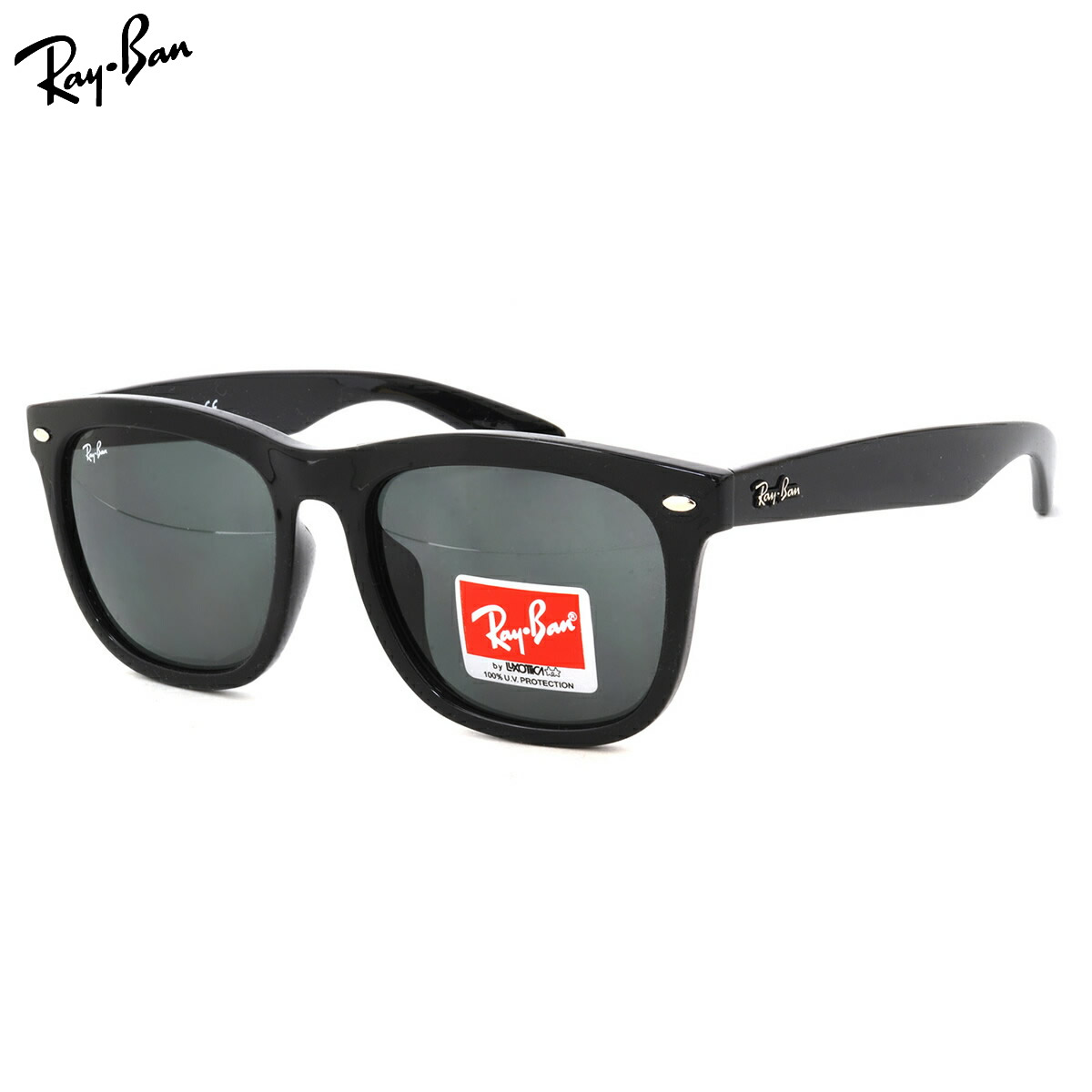 商品基本情報商品カテゴリー：サングラスブランド名：Ray-Ban (レイバン)型番：RB4260D 601/71フレームカラー：ブラックレンズカラー：グリーンクラシック紫外線カット率：99%以上可視光線透過率：10%鼻パッド：なしレンズシェ...