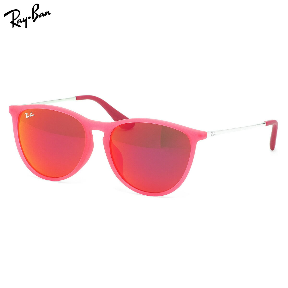 商品基本情報商品カテゴリー：サングラスブランド名：Ray-Ban (レイバン)型番：RJ9060SF 70096Qフレームカラー：パープルレディッシュ/シルバーレンズカラー：レッドミラー紫外線カット率：99%以上可視光線透過率：15%鼻パッ...
