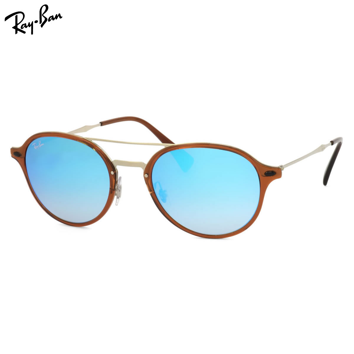 商品基本情報商品カテゴリー：サングラスブランド名：Ray-Ban (レイバン)型番：RB4287 604/B7フレームカラー：ブラウン/シルバーレンズカラー：ブラウングラディエントブルーミラー紫外線カット率：99%以上可視光線透過率：13....