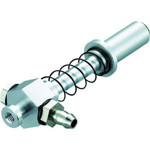 【特長】■内蔵のスプリングによって衝撃を吸収します。■吸着パッドの装着が簡単に行えます。【仕様】■径(mm)：12■取付接続：φ8■高さ(mm)：61.5■適合パッド(mm)：φ4〜14■ストローク(mm)：20■材質■真空取出口■シリーズ...