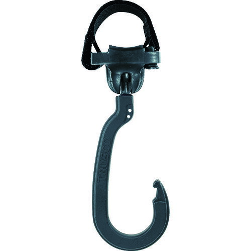 【特長】■ベルトで長さ調整をしてパイプなどに取り付けることができるフックです。■フックにすべり止めが付いているので横にズレません。■縦横方向に180度回転します。【用途】■物の吊り下げ、引っ掛けとして。【仕様】■色：ブロック■使用荷重(kg...