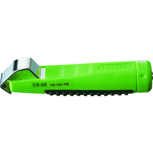 【特長】■フック部を電線にセットして回転するだけで電線を傷つけないで被覆を簡単に切り取ることができます。■スペア刃を本体に内蔵しています。■特殊硬鋼線の精密研磨仕上げ刃で切れ味を持続しました。■グリップに特殊樹脂を使用し、手に馴染みやすく、...