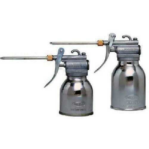 【特長】■吐出力が非常に高い油さしです。■奥まった所へも的確に塗布することができます。■アルミダイカスト＆ステンレスタンクなので高温にさらされても変形の心配がありません。■注ぎ足しタイプなので一般のスプレー式潤滑油より粘度の高いオイルを塗布...