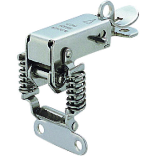 【特長】■筐体のコーナーに取り付け、扉正面側から締め込み、解除操作ができます。■コーナーファスナーヒンジSTH-C64とセットで使用できます。■セーフティーロック付きで振動に強く、不意の解除を防ぎます。■南京錠や封印具シリーズと合わせて使用...