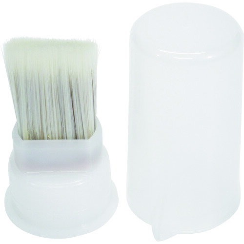 【特長】■容器付刷毛用の替え刷毛です。■キャップも付いています。【用途】■塗装、塗付、補修作業、タッチアップ【仕様】■刷毛幅(mm)：25■毛丈(mm)：35■玉厚(mm)：15■全長(mm)：65■適合塗料：塗料全般（水生・油性）、木工用...