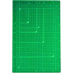 【特長】■長時間の作業も快適な、彩度をおさえたダークトーンカラーです。■CDジャケット用カッティングガイド付です。【仕様】■色：グリーン■規格：A3■マット■方眼目盛り：5mm（表面のみ）裏面は無地です。■片面印刷■両面使用可■縦300×横...