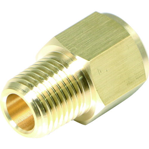 【特長】■PT外ネジ×PF内ネジの継手です。【用途】■テーパーネジ（PT）と平行ネジ（PF）の変換に使用。【仕様】■接続口径D：PF1/4■六角対辺(mm)：17■最高使用圧力(MPa)：6.90■接続口径D1：PT1/4■接続口径：PT1...