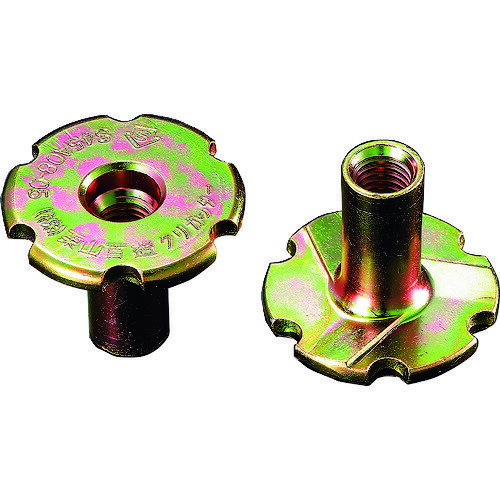 【特長】■座金とナットを一体化させた金物で、アンカーボルトM12を本体で締め付けることで仕上げ面をフラットにできます。■座金部裏面の突起で木材を切削するため、座彫作業が不要でスピーディーに施工できます。■仕上げ面がフラットになる為、根太レス...