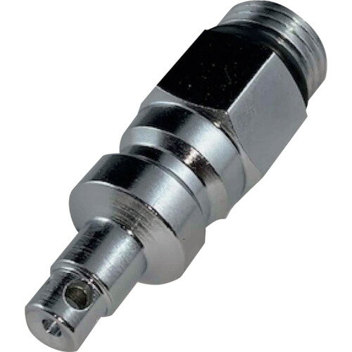 【特長】■高圧エアツール用です。【用途】■建築用高圧コンプレッサー向けに。■高圧ダスタープラグに。【仕様】■耐圧力(MPa)：2.5■使用流体：空気■最高使用圧力(MPa)：2.5■相手側取付サイズ：G1/4■取付サイズ：G1/4■適合カプ...