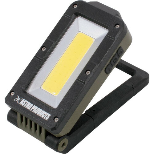 【特長】■COBとLEDを搭載した、充電式の作業用LEDライトです。■先端部のLEDで、ハンドライトとしても使用できます。■COBライトは、180°の角度調節ができるので、対象物に対して最適な角度で照射することが可能です。■COBライトは、...