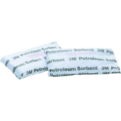 【特長】■親油性とはっ水性を有しているため、水をほとんど吸収することなく、オイル・有機溶剤などを速やかに吸収します。【用途】■オイル・溶剤用。【仕様】■油吸収量(L/個)：1.9■縦(mm)：177■横(mm)：380■ピロータイプ【材質・...