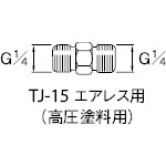 【仕様】■タイプ：塗料用ジョイント■摘要：エアレス(高圧)用■製造国：台湾