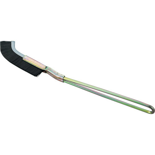 【特長】■ナイロンをベースに、優れた導電性を持つカーボンブラック微粒子をコーティングした導電性繊維を用いたブラシです。【用途】■プリント基板のはんだボール除去、静電気およびホコリ除去。【仕様】■全長(mm)：225■毛丈(mm)：14■毛幅...