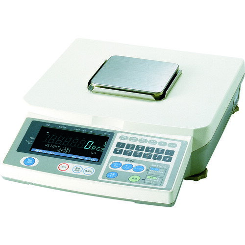 【特長】■自動精度向上機能（ACAI）付です。■大型の計量台（最大1200kgまで）と組み合わせて軽量から重量級までの計測が可能です。■アルミダイカストフレームの堅牢設計です。■クッキリ見やすく、情報豊富な大型蛍光表示です。■500品目の情...