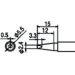 【仕様】■品名：替えこて先■コテ先名称：W2.4mm■適合機種：PX-201、PX-335、PX-338、PX342