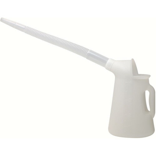【特長】■握りやすい取手です。■最高目盛まで液を入れても注油口まで余裕があるのでこぼれにくく安心です。■液体などの移し替えに便利です。■バランスよく注入できるノズルです。【用途】■オイルなど液体の移し替え。【仕様】■容量(ml)：4000■...