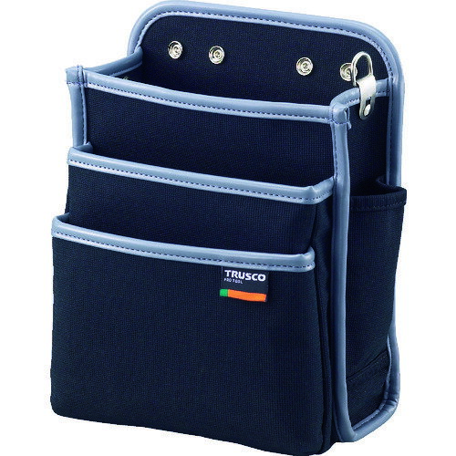 【特長】■「フレックスファブリック」と呼ばれる三層構造の新素材を採用しています。■天然皮革の1/3の軽さ、また、突き刺しや引き裂きにも強いです。■はっ水加工のため、防水性にも優れています。【用途】■電工関係、内装工事などに。【仕様】■色：ブ...