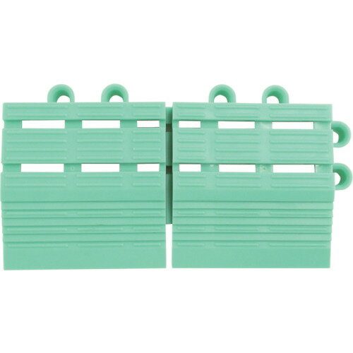 【特長】■ブロック形状で、カットしやすくサイズの調整が簡単です。■ソフトで水切りがよく、素足でもべたつきません。■防炎適合品です。防炎性能登録番号（EO010184）【用途】■シャワールーム、プールサイド用スノコ。【仕様】■色：グリーン■タ...