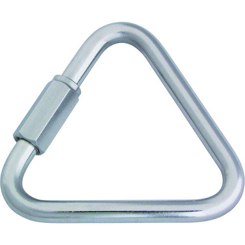 【特長】■ナットを回すだけで簡単に開閉できます。■ベルト等とチェーンの連結に適しています。【用途】■チェーン・ワイヤ・ロープ等の連結金具として、また端末の金具のジョイントに。【仕様】■使用荷重(kN)：0.98■D(mm)：6■L(mm)：...