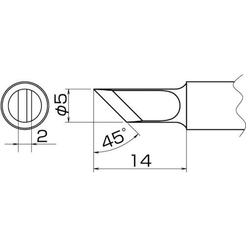 【仕様】■コテ先名称：K型■適合機種：FX838■ヒーター一体式