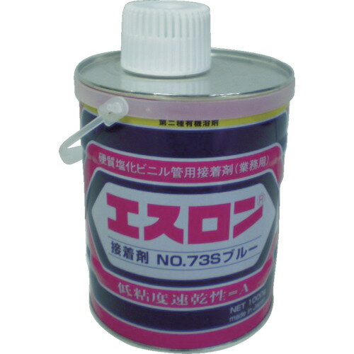 【特長】■色鮮やかなブルーで、塗りむら・塗り忘れを一目で確認できます。【用途】■透明DV継手、透明DV-VU継手。■一般塩ビ管(排水・通気)専用。(水道用途には使用不可)【仕様】■色：青■容量(g)：1000■粘度(mPa・s)：500mP...