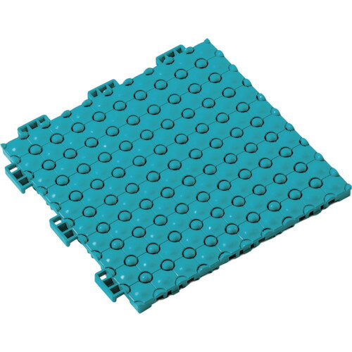 【特長】■優れたクッション性で衝撃を和らげる、安全性の高い屋内専用スノコです。■通気性や水はけが良く、素足にも気持ち良いソフトな感触です。【用途】■ロッカールーム、シャワー室など。【仕様】■色：グリーン■タイプ：本駒■幅(mm)：300■長...