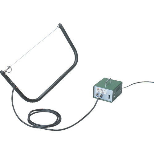 【特長】■作業性と操作性を重視した軽量設計です。■発泡スチロールをヒーター線で溶断するため、切断面がきれいで微細なゴミが出ません。【用途】■ブロック状の発泡スチロールの切断・加工に。■発泡スチロールの切断。【仕様】■電源(V)：AC100■...