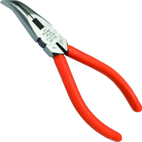 【特長】■先端が曲がっており、狭い所・精密作業などに最適です。■先端まで強靭に仕上げ、折れにくく曲りにも強くなっています。■先端部が縦方向に曲がっており、狭い場所での作業に最適です。■先端部は強靭で耐久性に優れ、くわえ、折り曲げ作業に最適で...