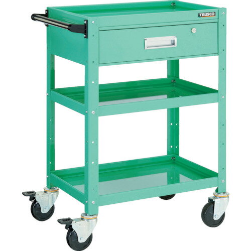 【特長】■車輪と共に車軸もロックするダブルロック仕様のキャスターです。■棚板の組付けは、内側にフランジ付ナットを使用しているため、外側から六角レンチで締め付けることで組み立てが可能です。【仕様】■最大積載量(kg/台)：200■均等積載量(...