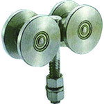 【用途】■主に直線レールに使う車です。【仕様】■品名：複車■適合レール：5号■耐荷重(kg/個)：250【材質・仕上】■ステンレス(SUS304)