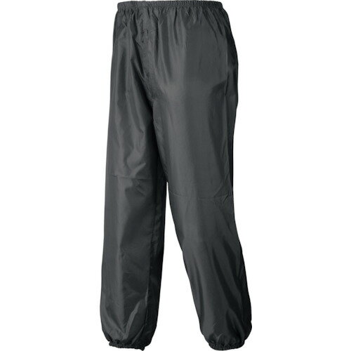 【特長】■人気のナイロン生地を使用しています。■腰ゴムで前ファスナー付きで、後ろポケットが付いています。■裾ゴム入りにて裾を引きずりにくくなっています。【仕様】■色：ブラック■サイズ：L■身長(cm)：160-170■ウエスト(cm)：78...