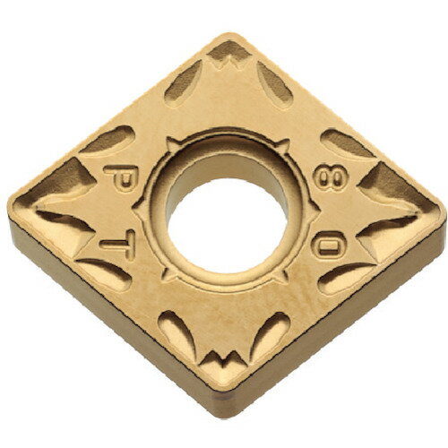 【特長】■安定性の高い特殊強靭母材と耐摩耗性に優れた強靭コーティングで、鋼の汎用〜強断続加工に対応可能です。【用途】■旋削加工用。■被削材：鋼。【仕様】■チップ形状：ひし形80°■厚さ(mm)：4.76■被膜構成：微細柱状TiCN+Al2O...