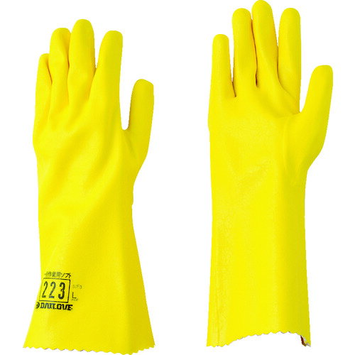 【特長】■一般作業から軽溶剤作業まで幅広く使用できます。■靴底と同素材のポリウレタンを使用しているため丈夫で、軽くて柔らかいです。■シワ状すべり止めで、柔らかさと耐久性を同時に実現しました。■有機溶剤に強いポリウレタン素材を使用しています。...