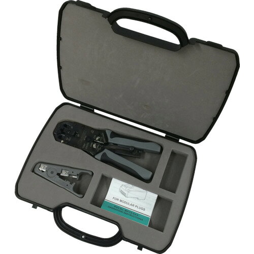 【特長】■Panduit社製RJ45モジュラプラグ（MP588-L、MP588-C、MPS588-C、SP688-C、SP6X88-C、SPS688-C、SPS6X88-C）の他、標準のRJ11（4芯および6芯）の圧着成端が可能です。■ケー...