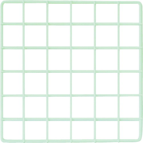 【特長】■物を引っ掛けて置けるメッシュパネルです。■壁に穴をあけずに空間収納ができます。■マス目は50ミリ角です。■内線3φ：外線6φ【用途】■フックと併せて工具やメジャーの収納に。■倉庫の整理整頓に。■ご自宅の収納や間仕切りに。【仕様】■...