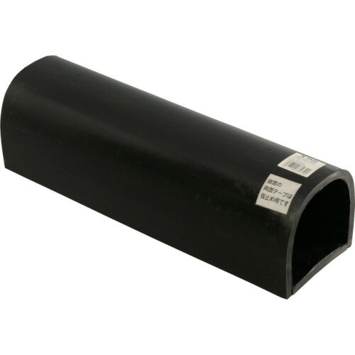 【特長】■D型中空構造のため、衝撃吸収性に優れています。【仕様】■色：黒■間口(mm)：330■奥行(mm)：100■高さ(mm)：100■中空構造■粘着テープ付(仮止め用)【材質・仕上】■EPDM