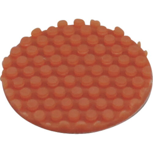 【特長】■使用しやすいサイズに加工されています。■粘着テープ付きなので簡単に貼れます。【用途】■スベリ止めに。【仕様】■色：茶■直径(mm)：21■高さ(mm)：1■粘着タイプ【材質・仕上】■天然ゴム