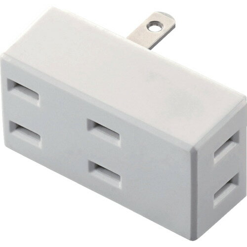 【特長】■1つのコンセントから3口に電源を分配することができるトリプルタップです。■耐熱性に優れたユリア樹脂を使用していますので、万一の発熱の際にも融解しにくく、電気火災の防止に有効です。■小型タイプなので、狭いスペースでのご使用に最適です...