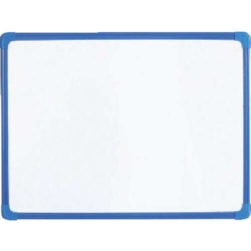 【特長】■なめらかな表面で簡単に消すことができます。■簡単に設置できます。■縦、横どちらでも掲示できます。【仕様】■板面色：白■枠色：青■板面外寸(mm)縦×横：300×300■マグネット対応【材質・仕上】■板面:スチール【セット内容】■取...