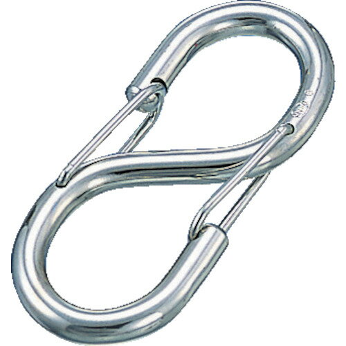 【特長】■フック付なので、かけたものが外れにくくなっています。【用途】■チェーン・ワイヤ・ロープなどの連結や、端末の金具のジョイントに使用。【仕様】■使用荷重(kN)：0.49■D(mm)：8■L(mm)：99■L1(mm)：99■L2(m...