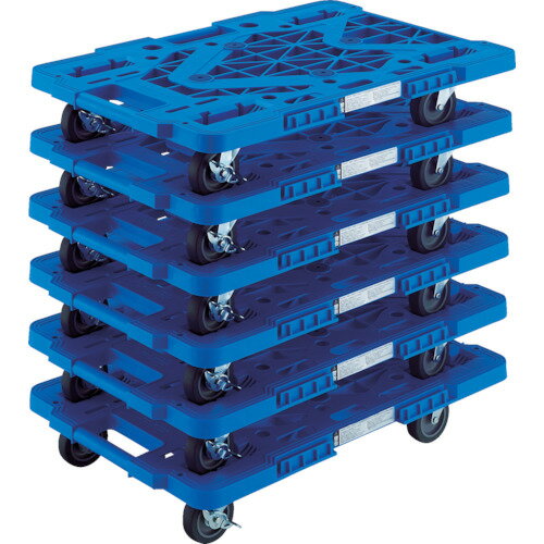 【特長】■6台セットのお買い得品です。■メッシュ構造の採用で、従来品よりさらに軽量で移動が簡単です。■縦・横方向に連結が可能です。(縦連結はオール自在キャスター仕様、オール自在ストッパー付キャスター仕様のみ)■スタッキング可能です。■荷台は...