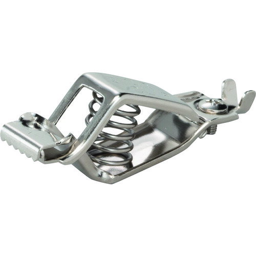 【特長】■くわえる力が強く、安全・正確・迅速に電路の接続ができます。【用途】■電気機器・測定機器、アース用端子などに。【仕様】■定格：30A【材質・仕上】■黄銅（ニッケルメッキ）