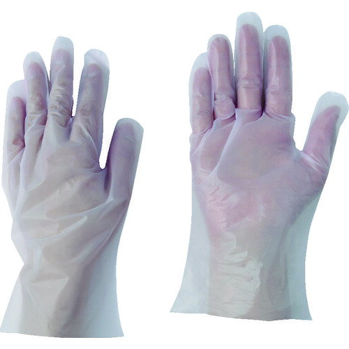 【特長】■ディスポタイプの経済的な手袋です。■厚手タイプ、外エンボス加工です。【用途】■実験・研究など。【仕様】■色：クリア■サイズ：M■全長(cm)：29.0■手のひら周り(cm)：26.0■中指長さ(cm)：8.3■厚さ(mm)：0.0...