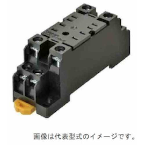 【特長】■共用ソケットです。【仕様】■角形ソケット■表面接続■ピン数：8ピン■フィンガープロテクト構造【注意事項】■丸形端子はご使用になれません。Y形端子などをご使用ください。