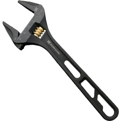 【特長】■くわえ部がフラットなので、ボルトを素早くしっかりホールドします。■軽量・薄型タイプかつワイドな開口です。■狭い場所でさまざまなサイズのボルトを回すのに最適です。■目盛付です。■0mmまで閉じるので、小さいものまでしっかりとつかめま...