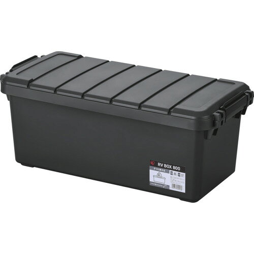 【特長】■カー＆レジャー用品を収納するのに最適なRV BOXです。■ベンチや踏み台としても使用でき便利です。■カギ穴付きです。市販の南京錠を取り付けることができます。■フタ裏のフック形状を本体に引っ掛けることができます。■持ち手が丸くなって...