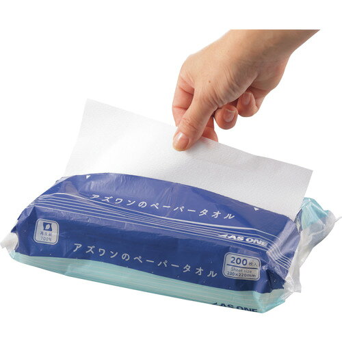 【特長】■エコでやわらかな使い心地です。■再生紙を100％使用したやわらかな風合いのペーパータオルです。【仕様】■紙サイズ(mm)：220×230【材質・仕上】■再生紙100％